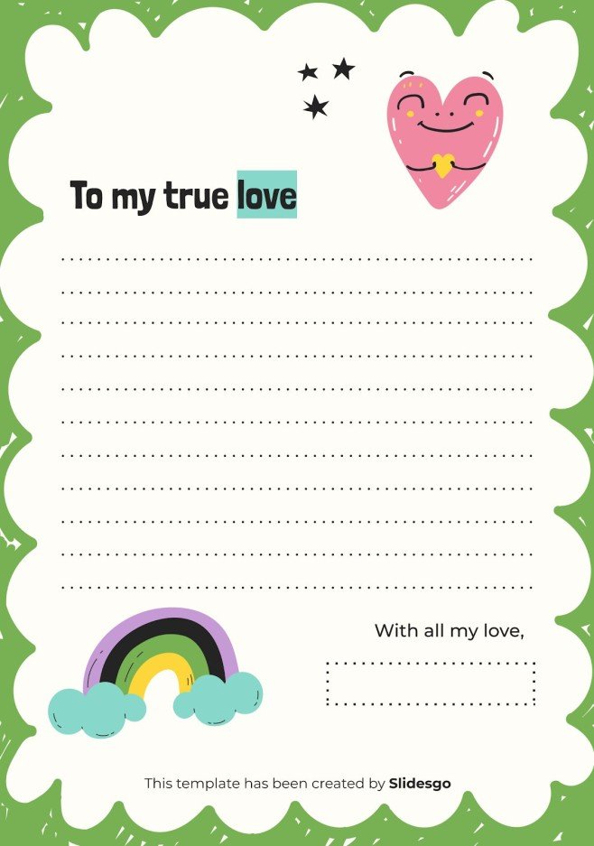 Letter Templates for Elementary Kids | Google Slides & PPT