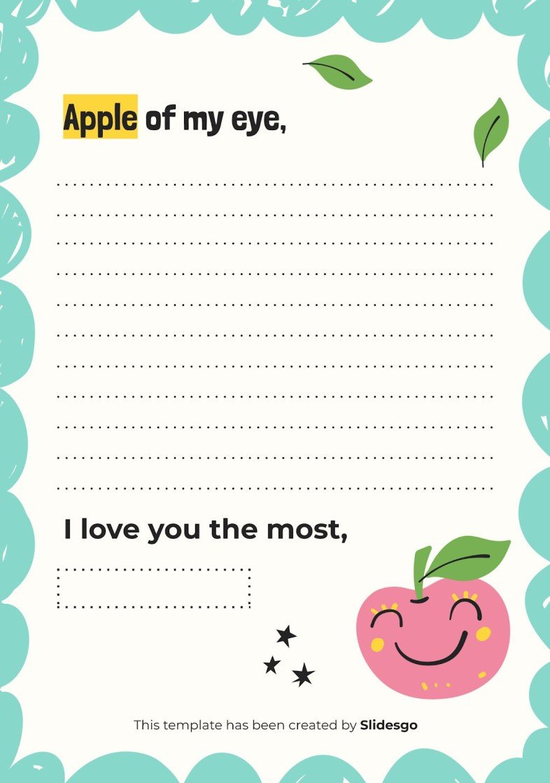 Letter Templates for Elementary Kids | Google Slides & PPT