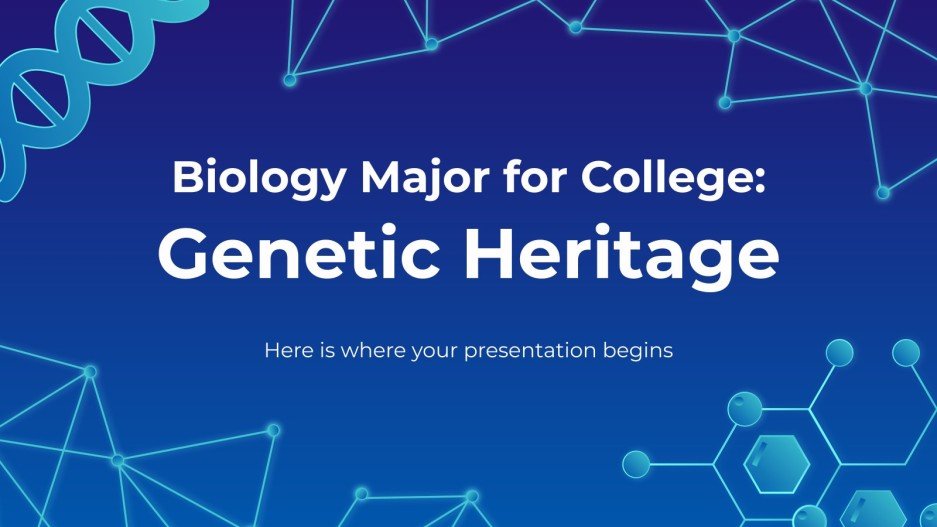 Biology Major for College: Genetic Heritage