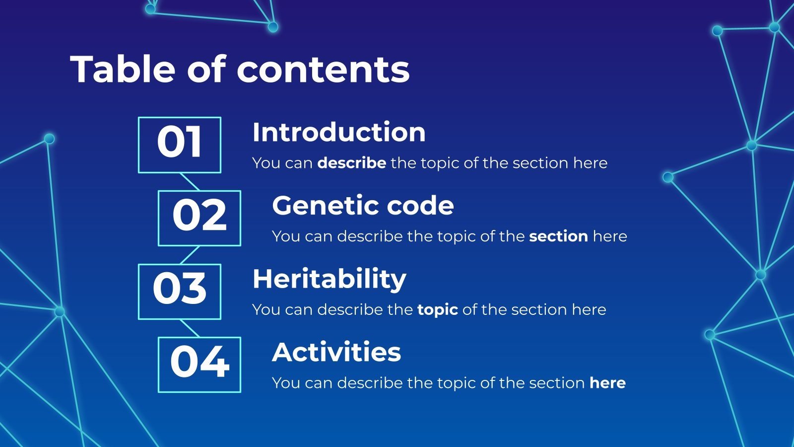 Biology Major for College: Genetic Heritage