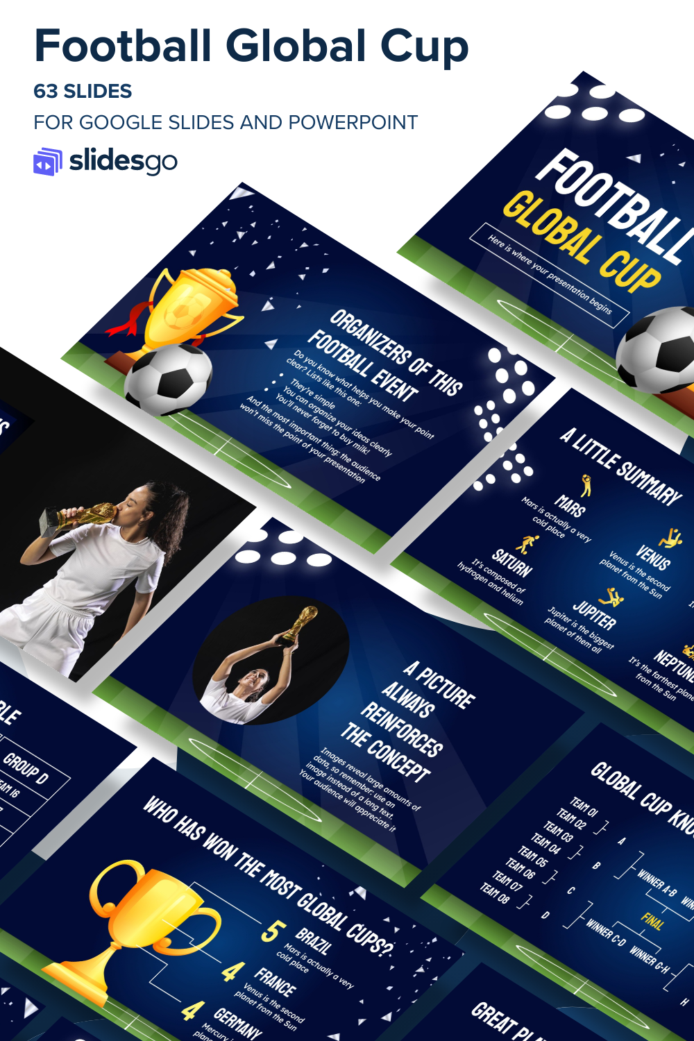 Football Global Cup | Google Slides & PowerPoint template