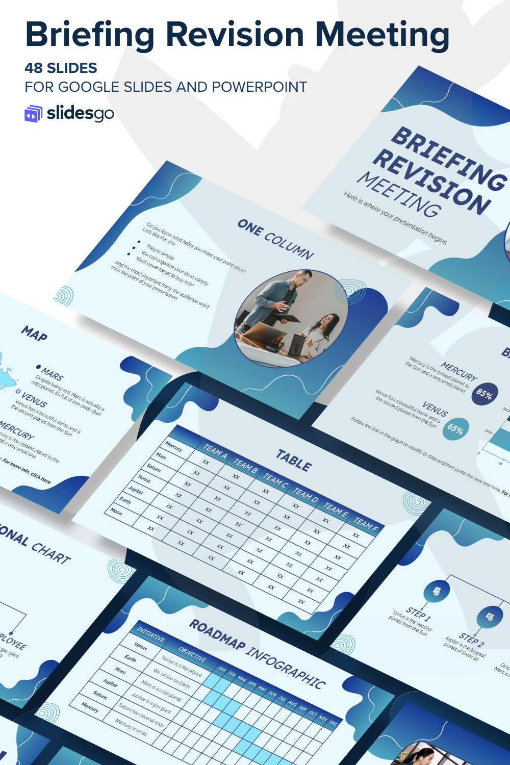 Briefing Revision Meeting | Google Slides & PPT