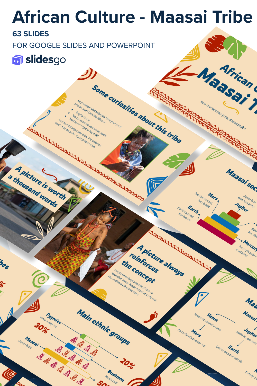 African Culture - Maasai Tribe | Google Slides & PowerPoint