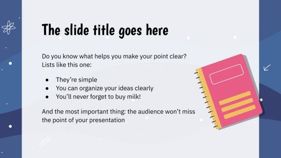 High School Lesson Google Slides & PowerPoint template