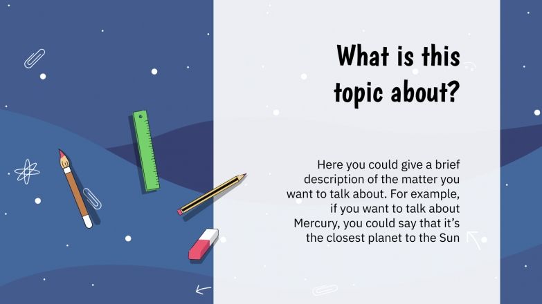 High School Lesson Google Slides & PowerPoint template