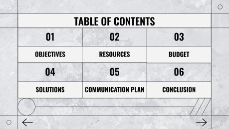 Minimal Grey Stone Background Project Proposal