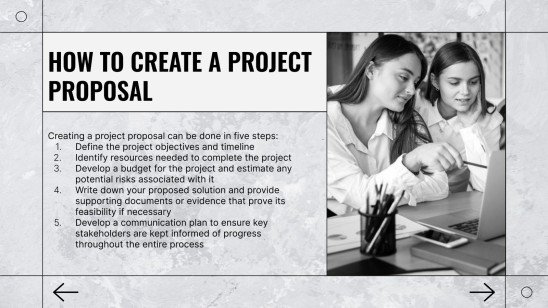 Minimal Grey Stone Background Project Proposal
