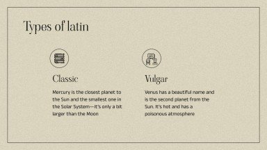 Latin Major | Google Slides Theme and PowerPoint Template