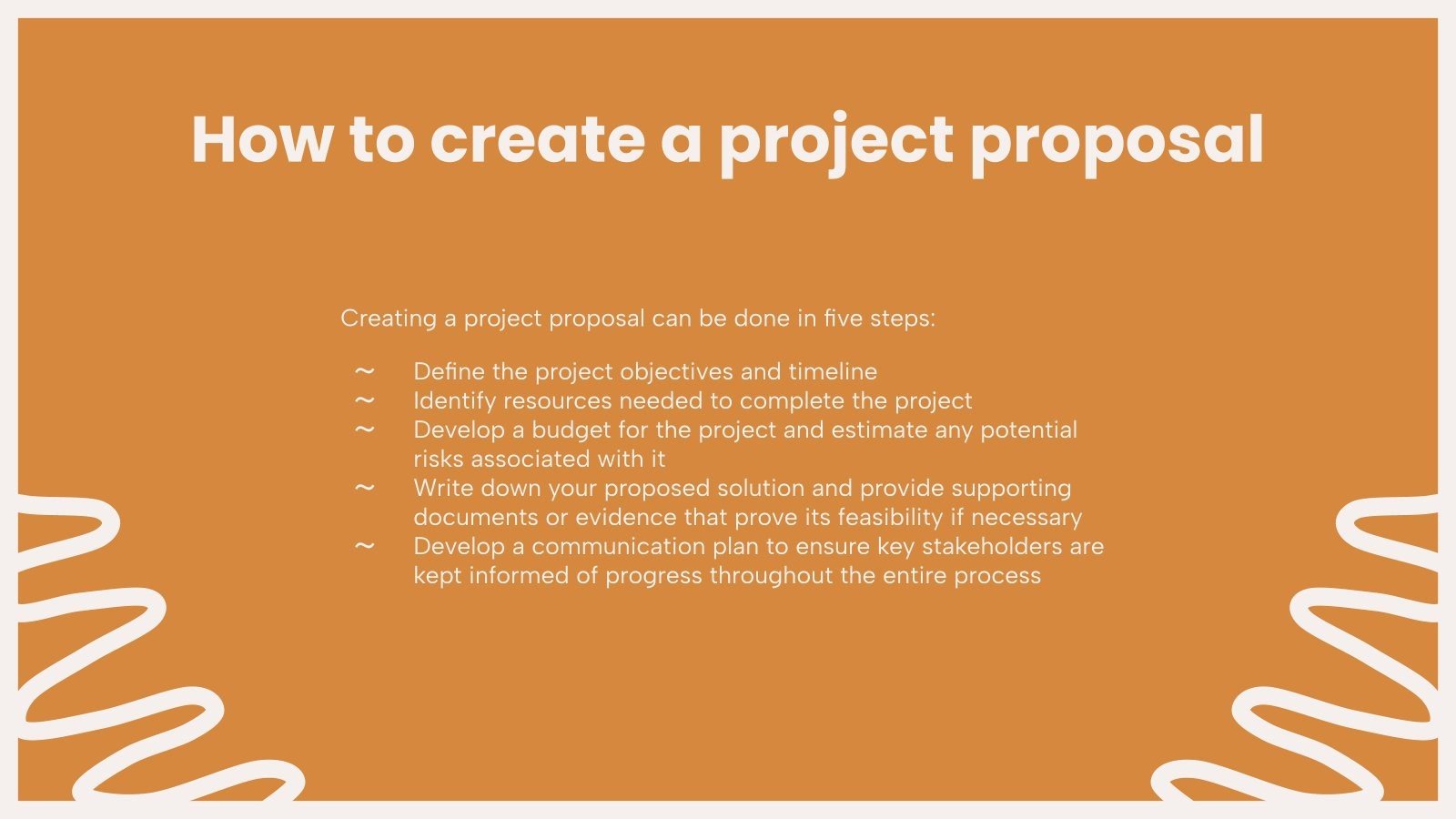 Colorful Slides with Stroke Lines Project Proposal