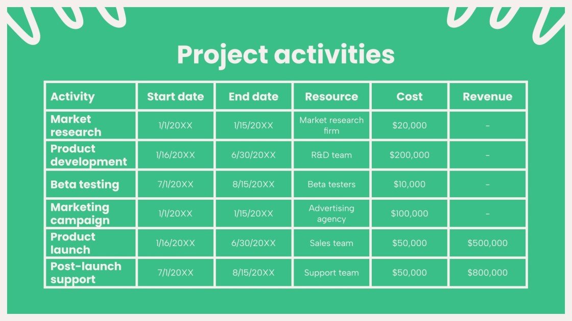 Colorful Slides with Stroke Lines Project Proposal