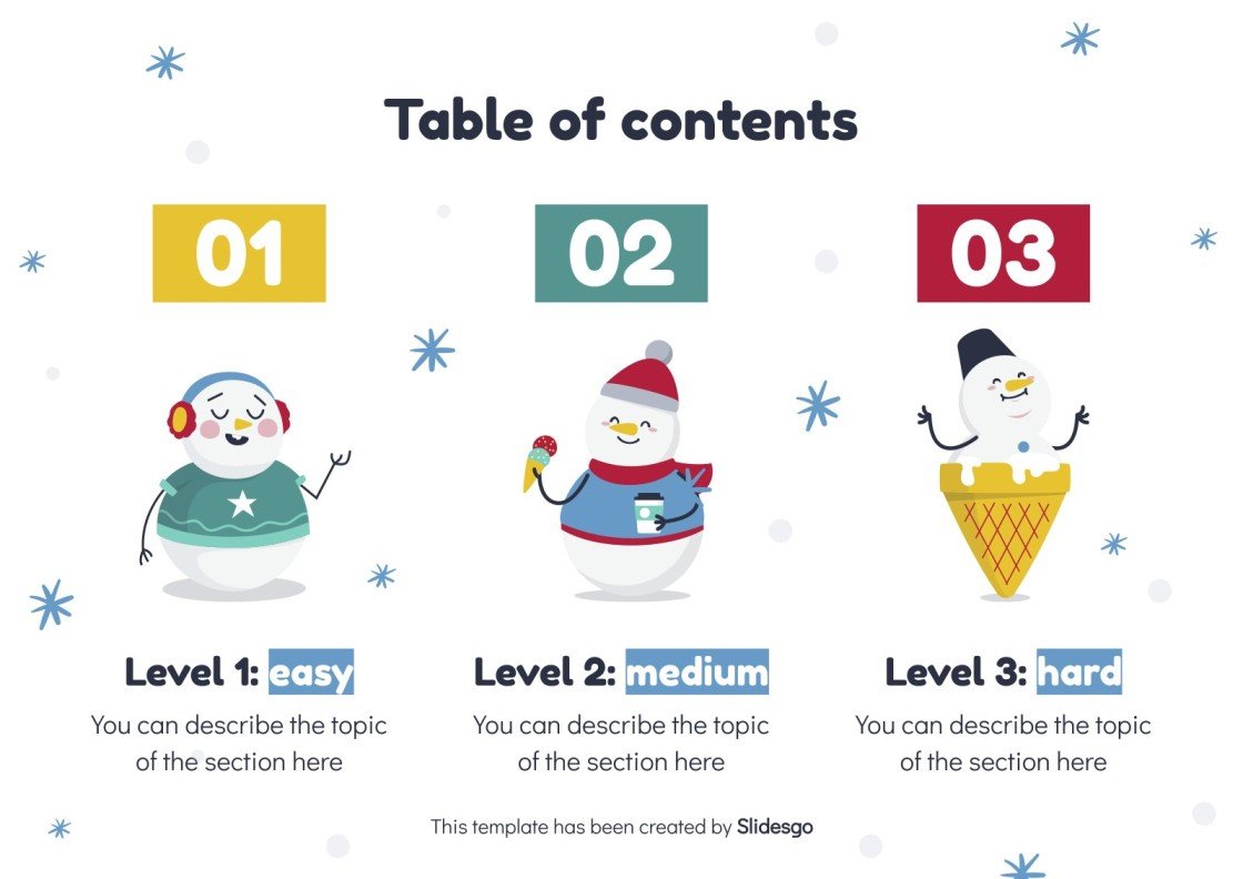Draw a Snowman for Pre-K | Google Slides & PowerPoint