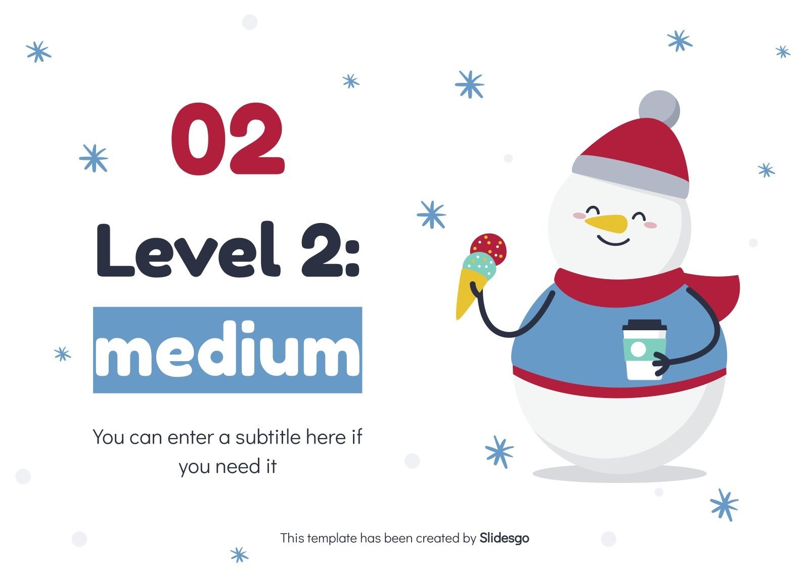 Draw a Snowman for Pre-K | Google Slides & PowerPoint