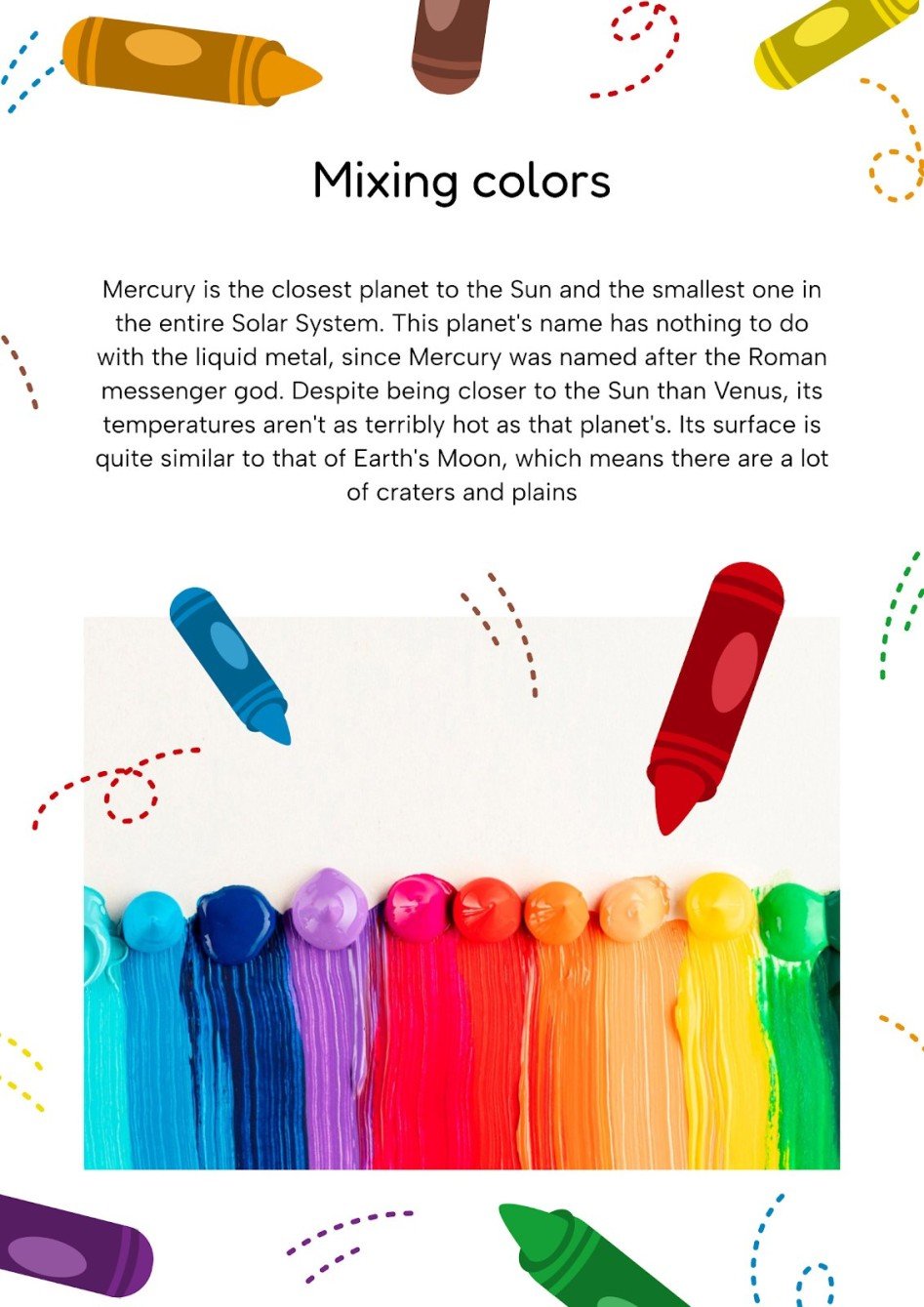 Printable Colors Activities for Pre-K | Google Slides & PPT