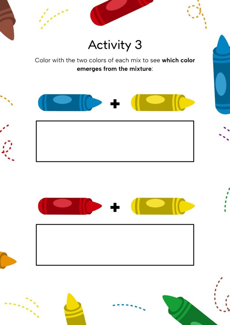Printable Colors Activities For Pre K Google Slides PPT