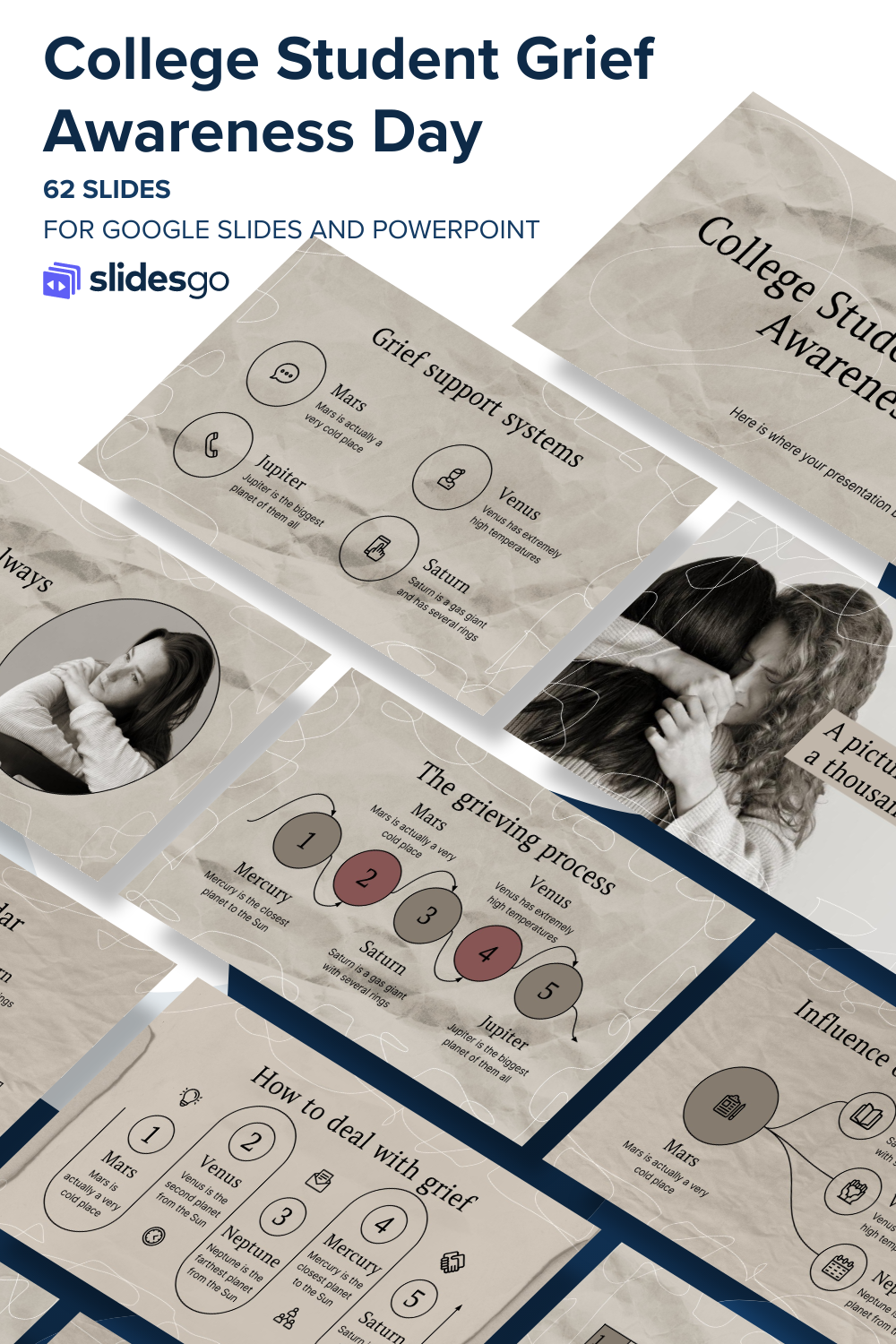 College Student Grief Awareness Day | Google Slides & PPT