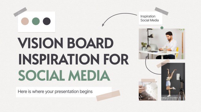 Vision board templates for Google Slides & PowerPoint