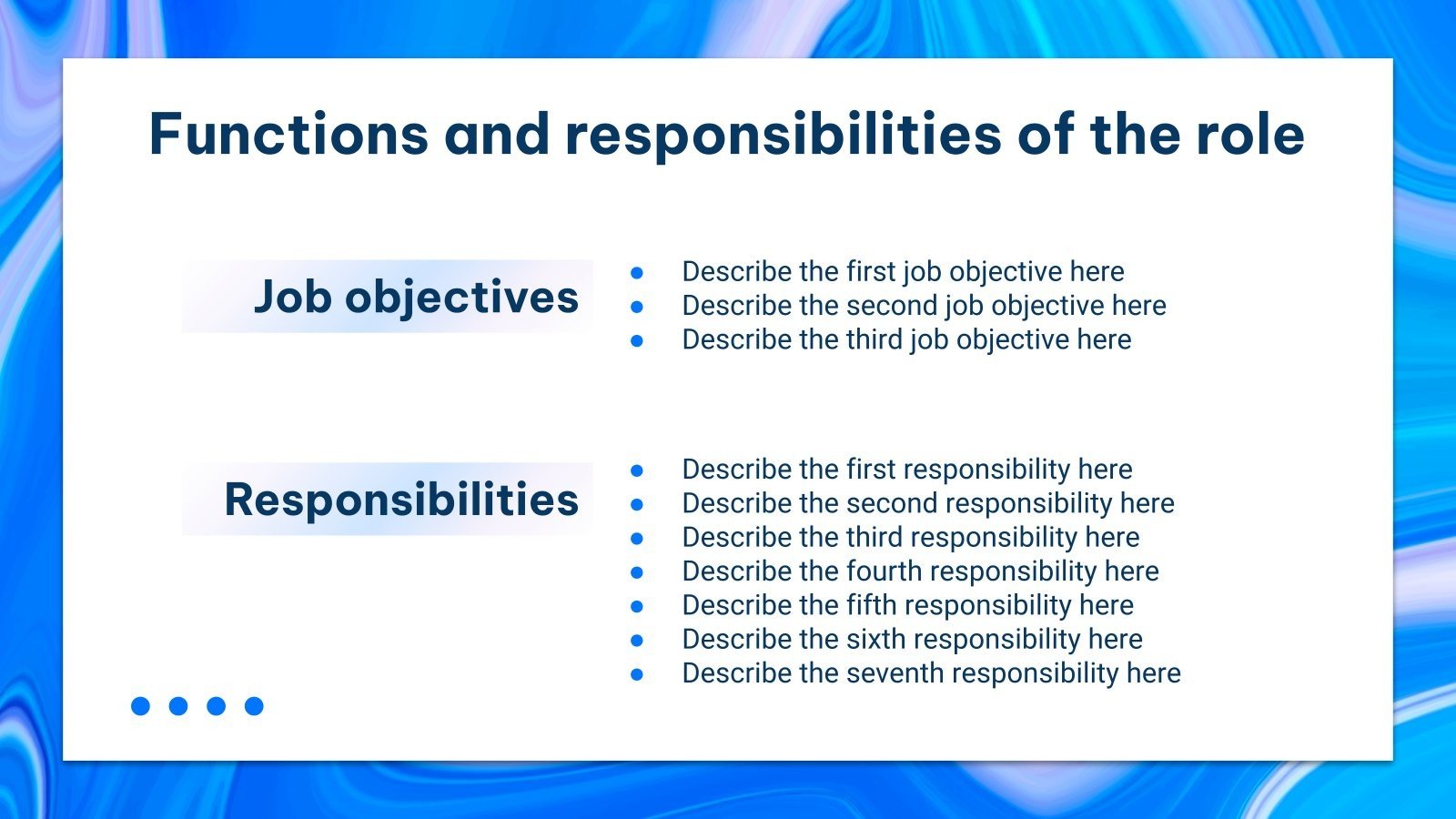 Hydrographic Surveyor Job Description | Google Slides & PPT
