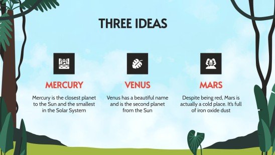 Minithème Découvrez l’Amazonie | Google Slides et PowerPoint