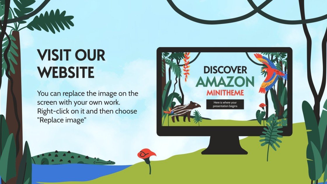 Minitema - Descubra a Amazônia | Google Slides e PPT