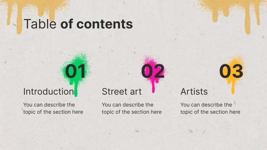 Art Subject for High School: Street Art | Google Slides