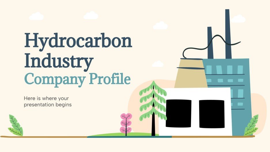 Hydrocarbon Industry Company Profile | Google Slides & PPT