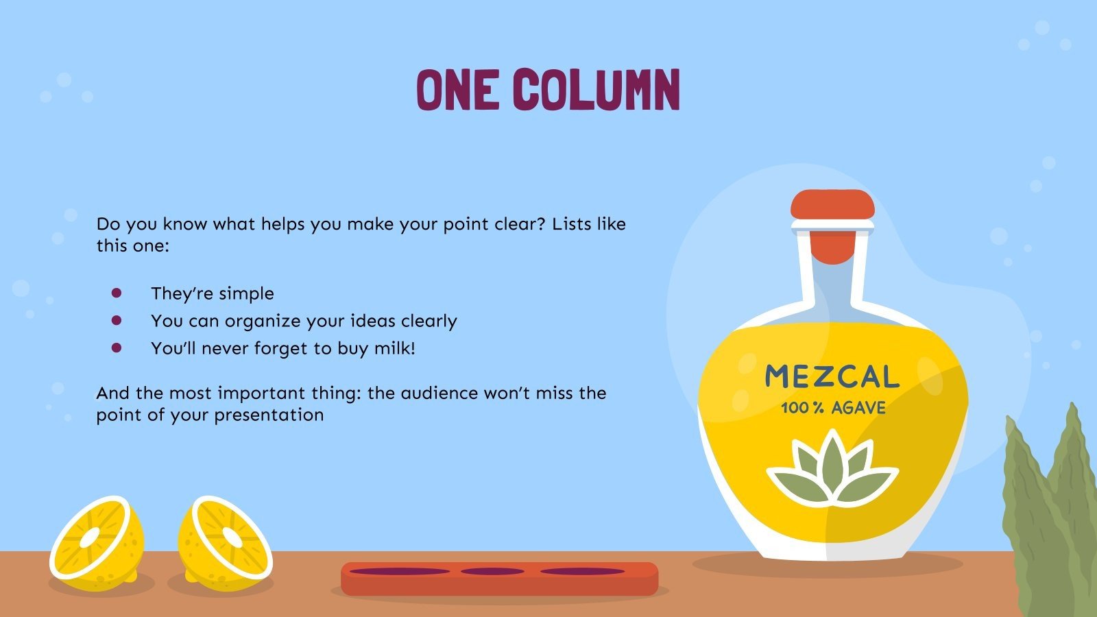 Mezcal Distillery | Google Slides & PowerPoint