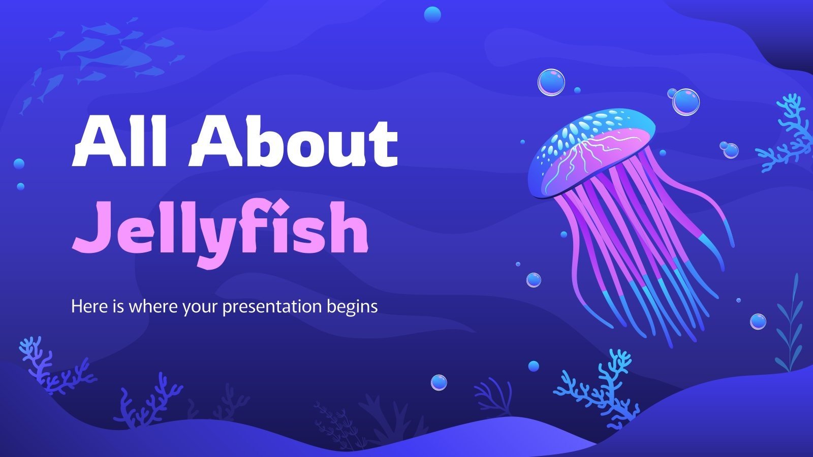 All About Jellyfish | Google Slides & PowerPoint template