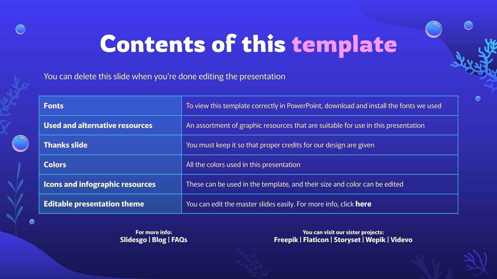 All About Jellyfish | Google Slides & PowerPoint template