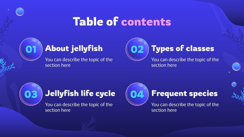 All About Jellyfish | Google Slides & PowerPoint template
