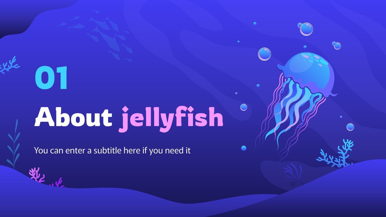 All About Jellyfish | Google Slides & PowerPoint template