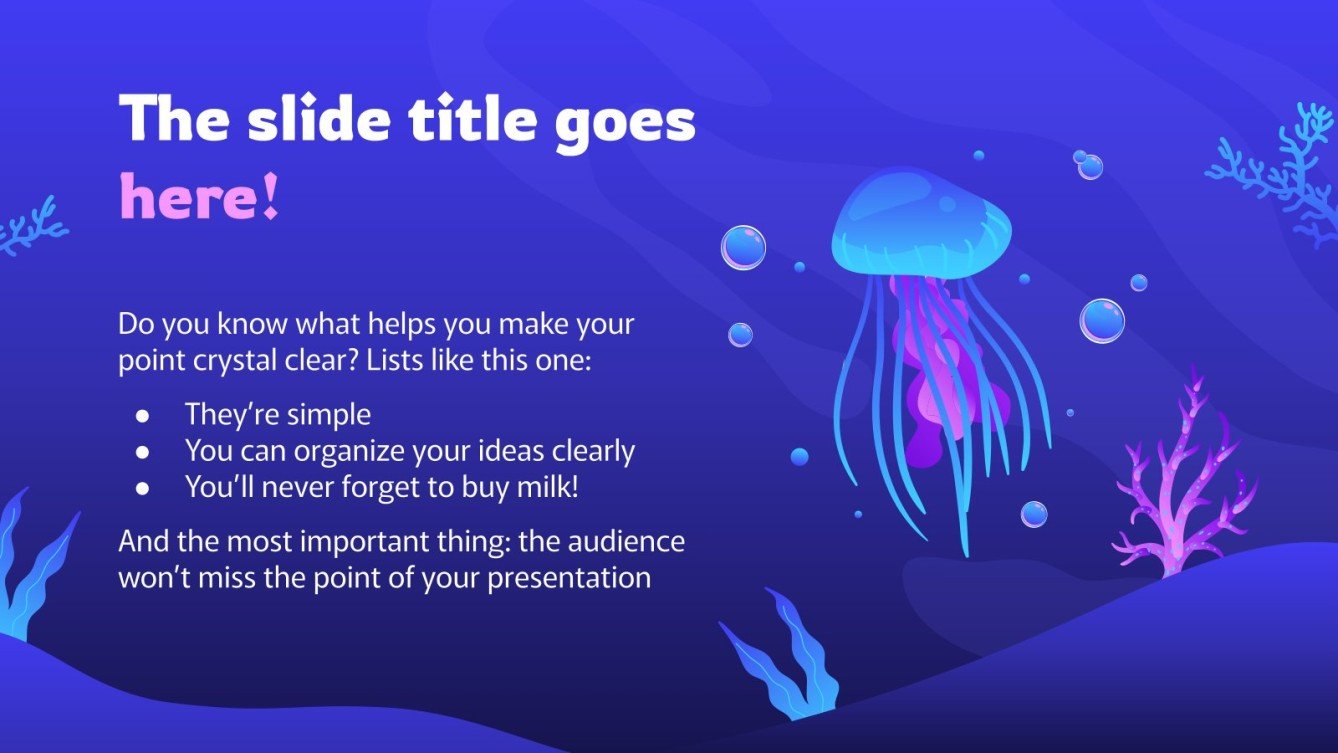 All About Jellyfish | Google Slides & PowerPoint template