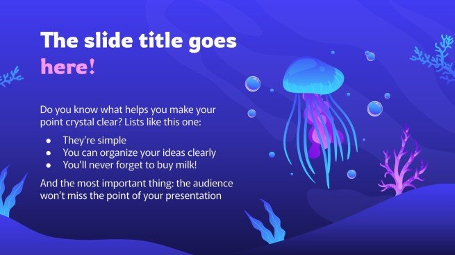 All About Jellyfish | Google Slides & PowerPoint template