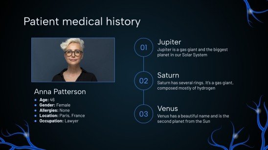 Rapport de cas sur les synapses neuronales | Google Slides