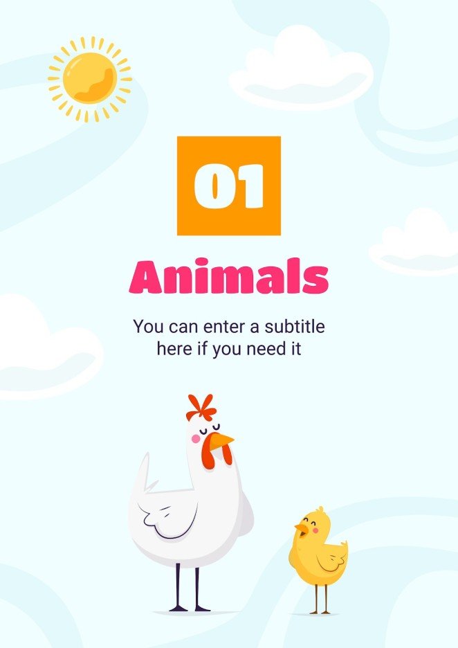 Beautiful Spring Animals Activities | Google Slides & PPT