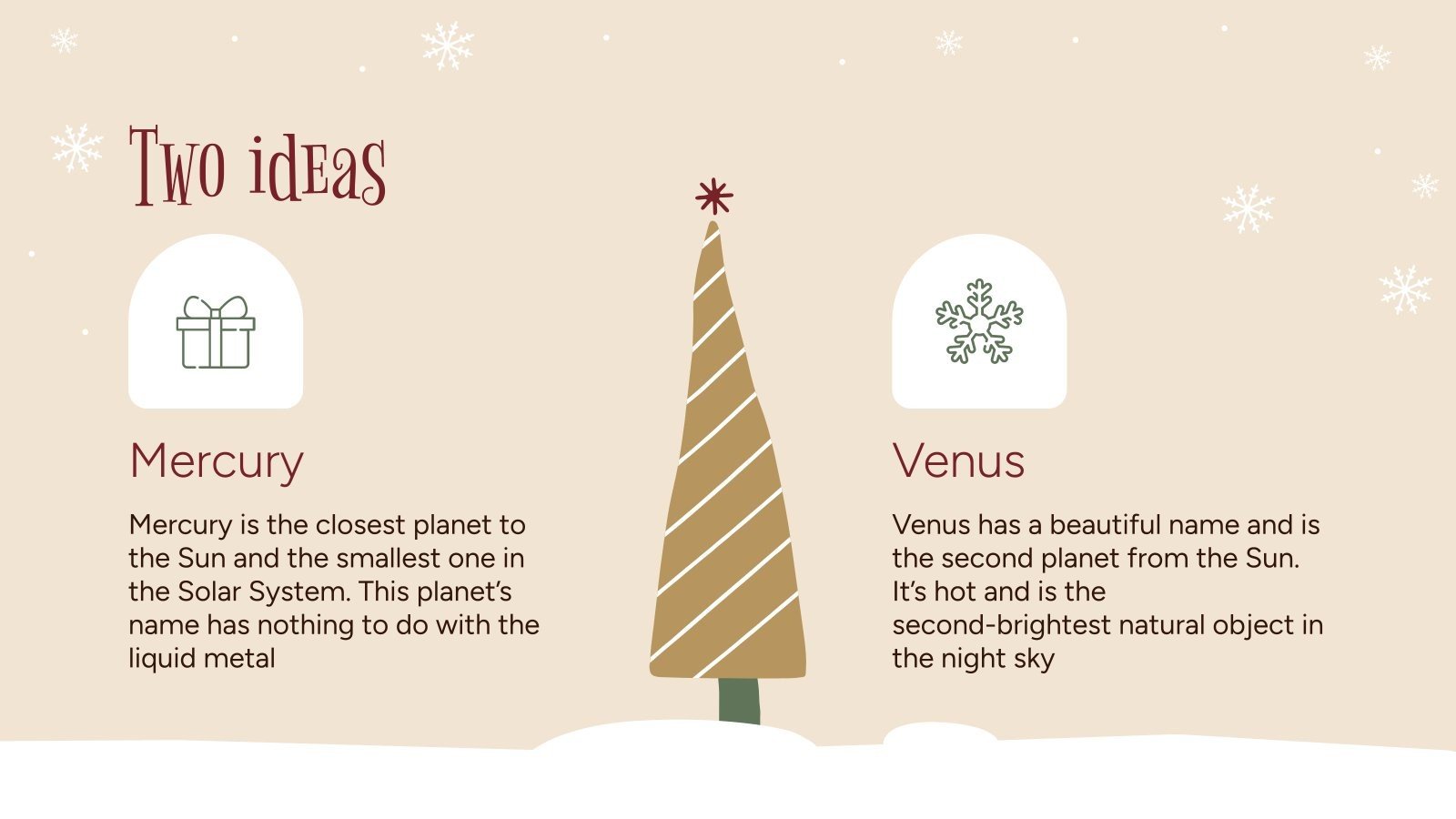 Snowmen Minitheme | Google Slides and PowerPoint template