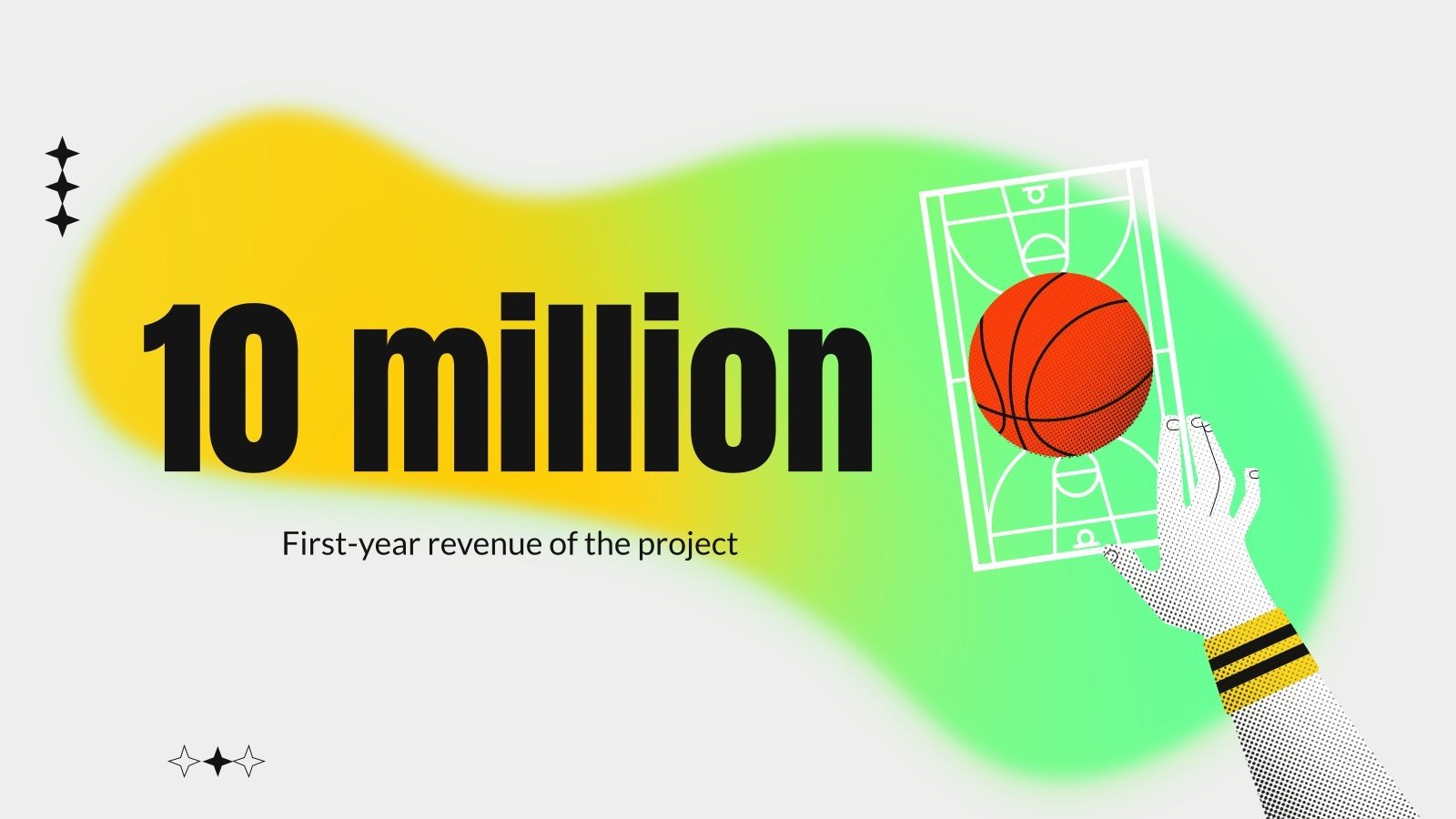 Basketball Court Design | Google Slides & PPT
