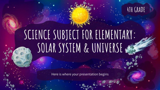 Elementary: Solar System & Universe | Google Slides & PPT