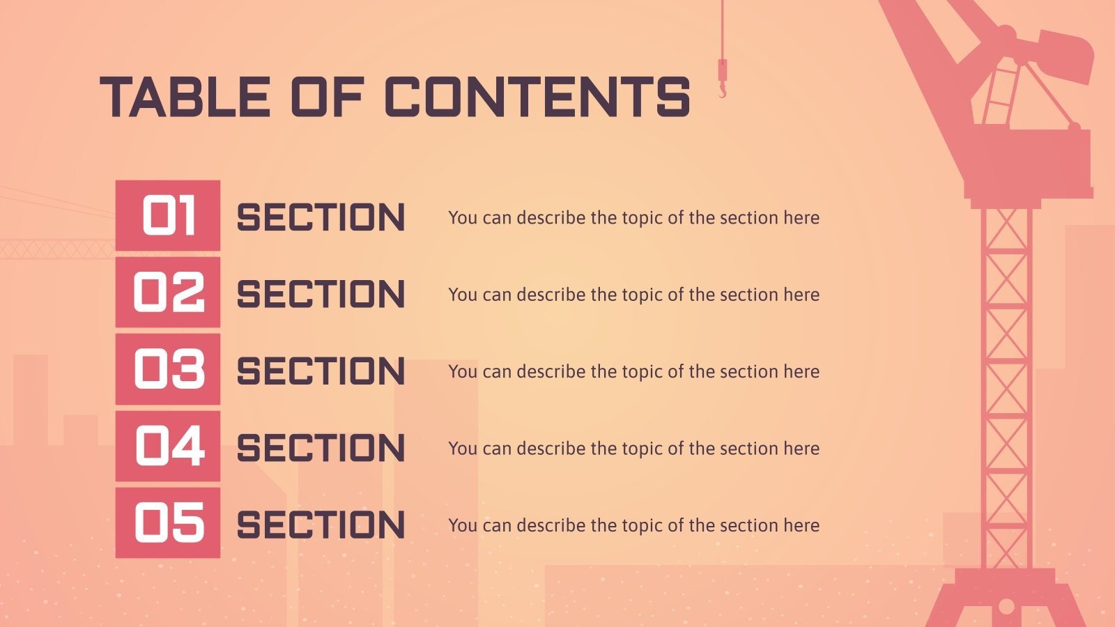 Crane Service Business Plan | Google Slides & PowerPoint