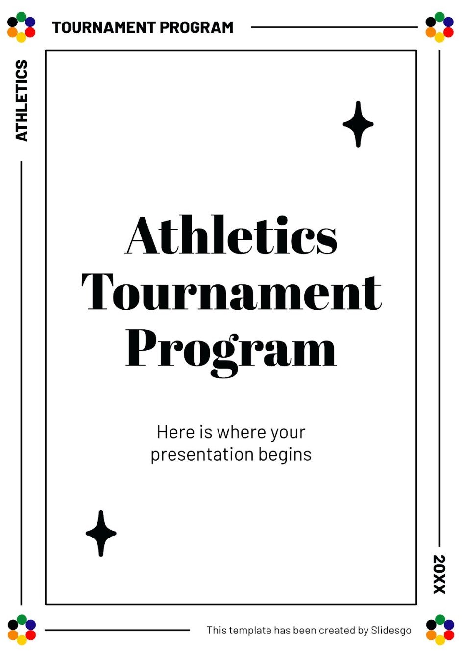 Athletics Tournament Program | Google Slides & PPT