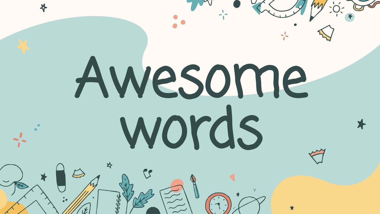 Elementary Vocabulary Lesson | Google Slides & PowerPoint