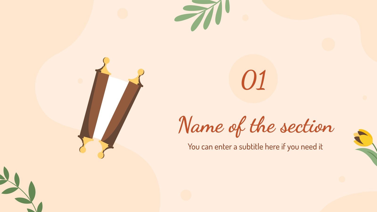 All about Pesach | Google Slides & PowerPoint