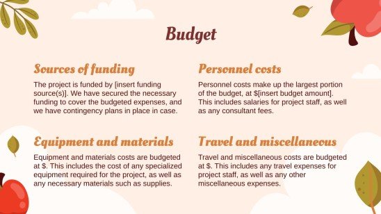 Apple Tree Farming Project Proposal | Google Slides & PPT