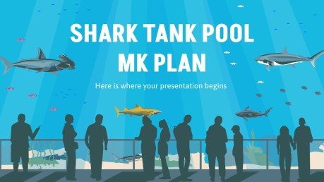 Free Google Slides and PowerPoint templates about sharks