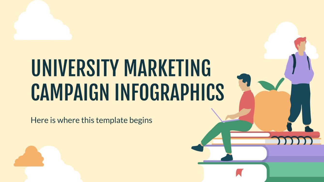 University Marketing Campaign Infographics | Google Slides