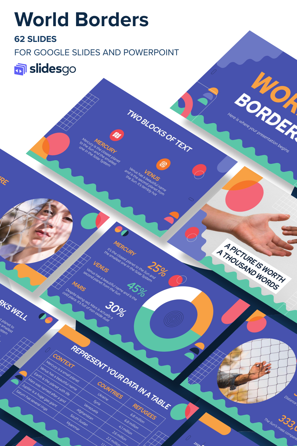 World Borders | Google Slides theme & PowerPoint template