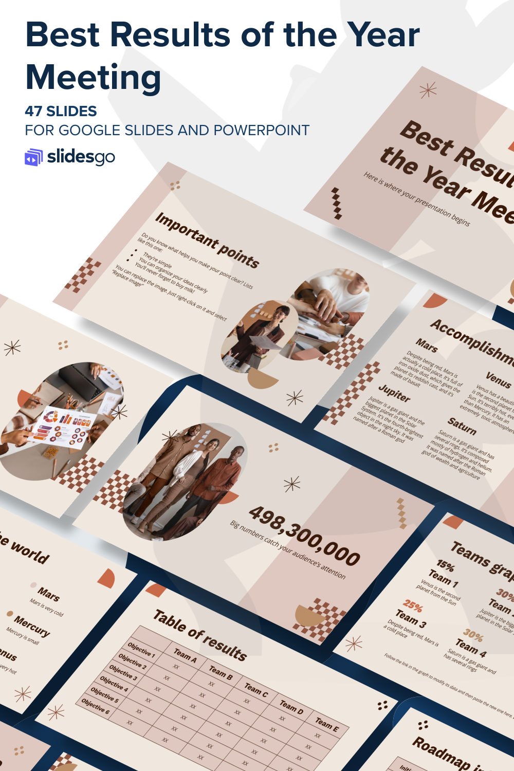 Best Results of the Year Meeting | Google Slides & PPT