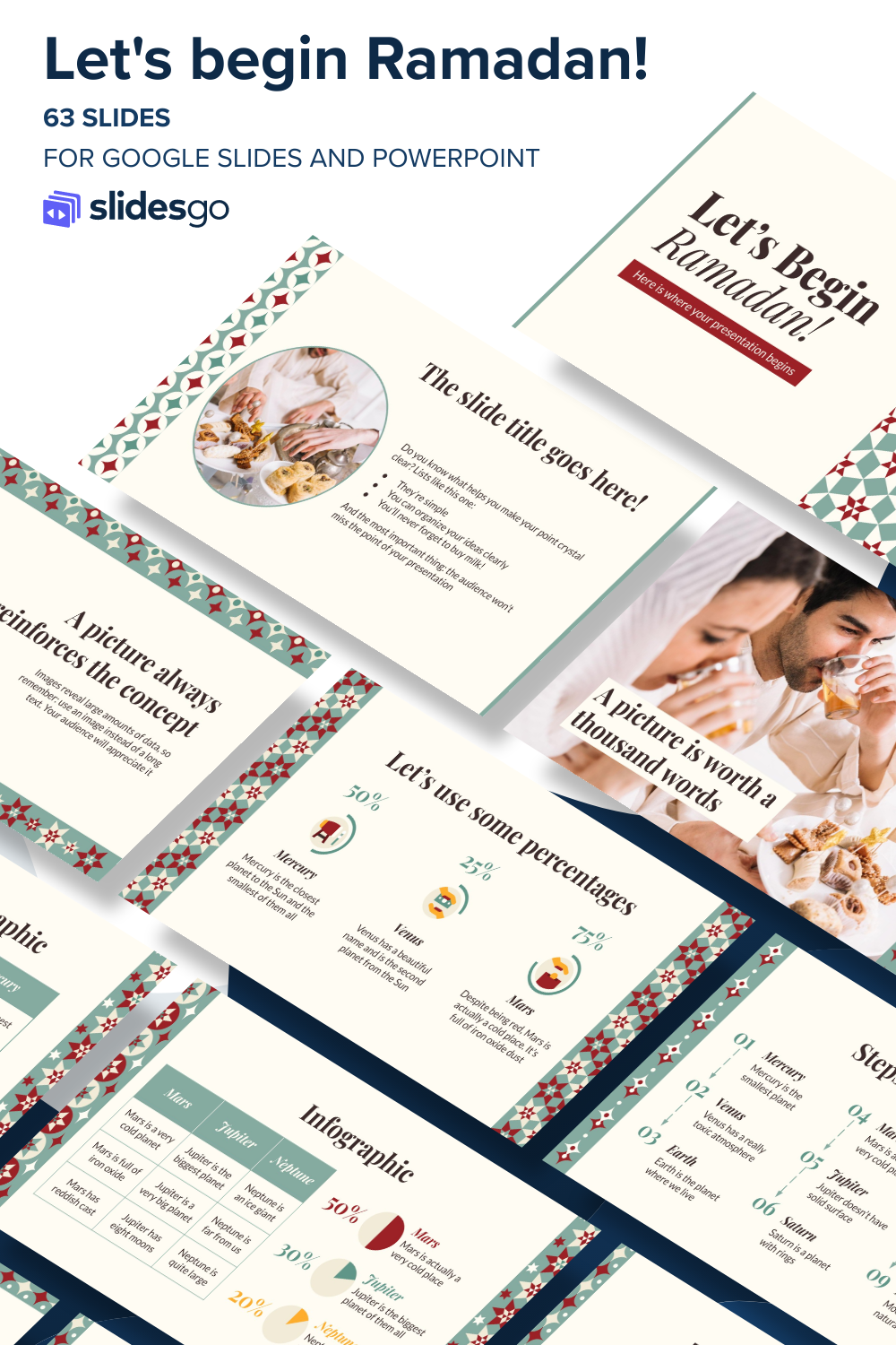 Let's begin Ramadan! | Google Slides & PowerPoint