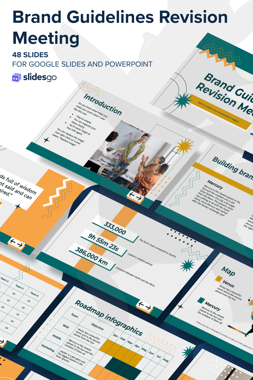 Brand Guidelines Revision Meeting | Google Slides & PPT