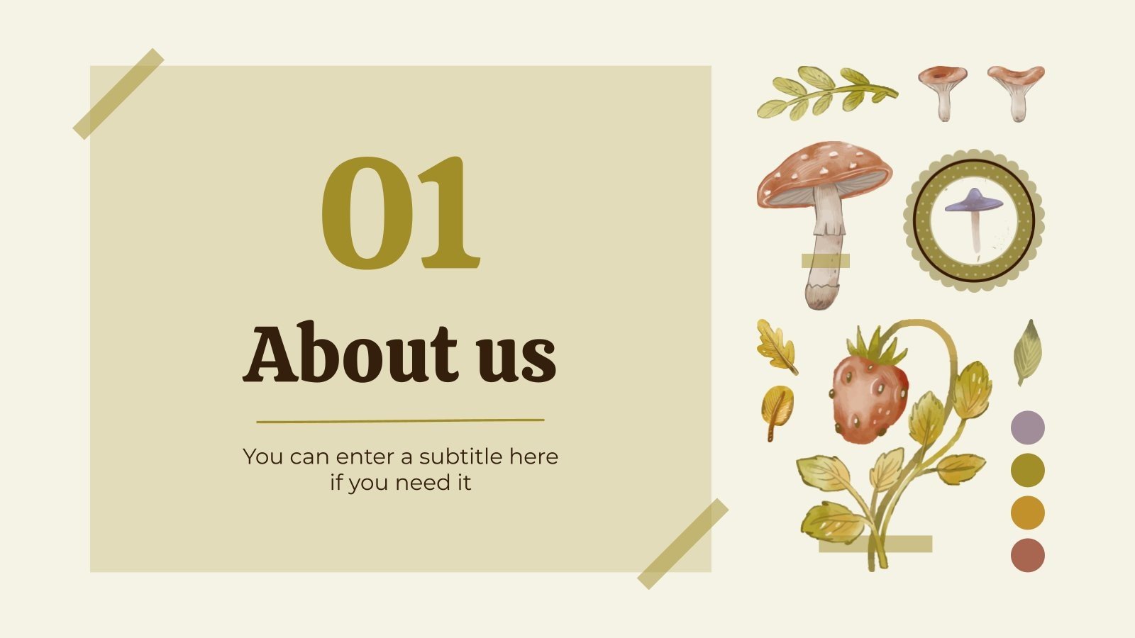 Vision board de estética cottagecore para redes sociales