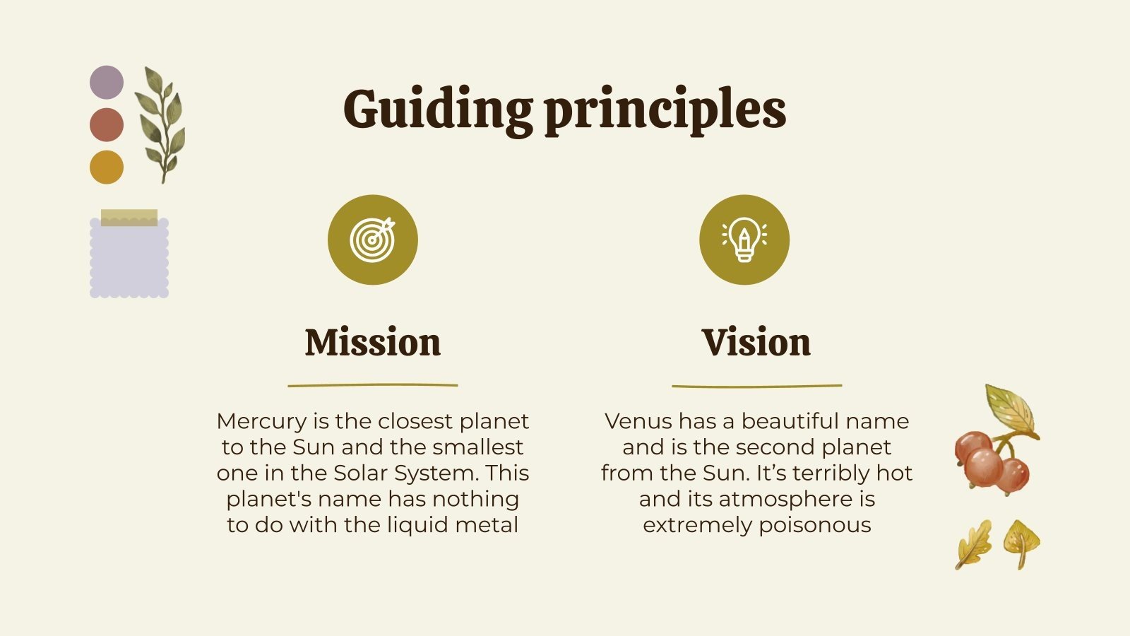 Vision board de estética cottagecore para redes sociales